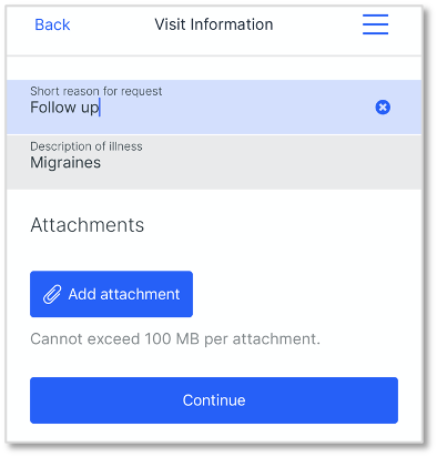 How to Prepare for Your Visit on Your Mobile Device – eVisit