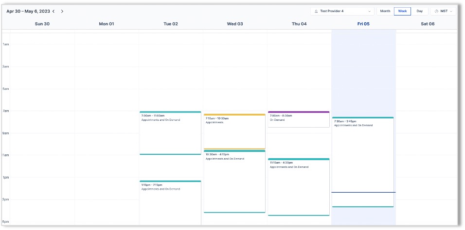 How to Create and Manage Provider Availability – eVisit