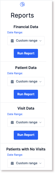 How to Choose and Run Reports in eVisit – eVisit